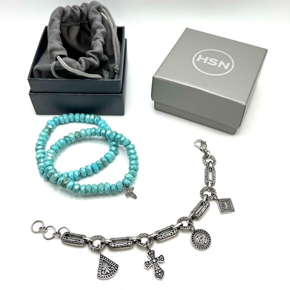 Colleen Lopez | Jewelry | Colleen Lopez Bali Sterling Silver Beaded And ...